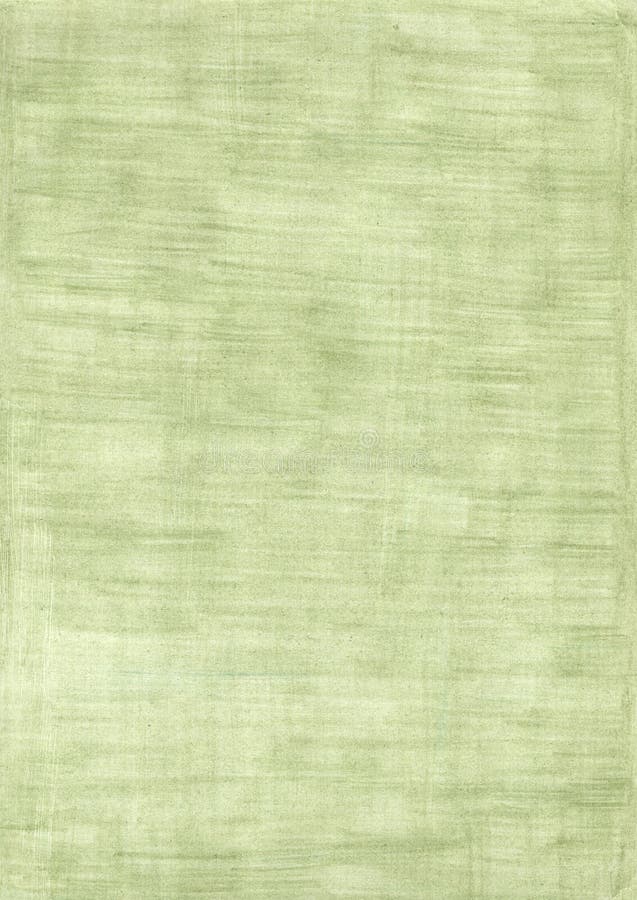 Green Rectangle Sheet of Paper Colored with Pencil Stock Illustration ...