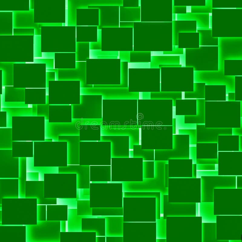 Green Rectangular Texture Background Stock Illustration - Illustration ...