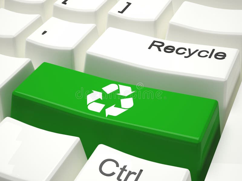 Green Keyboard Recycle Stock Illustrations – 211 Green Keyboard Recycle ...