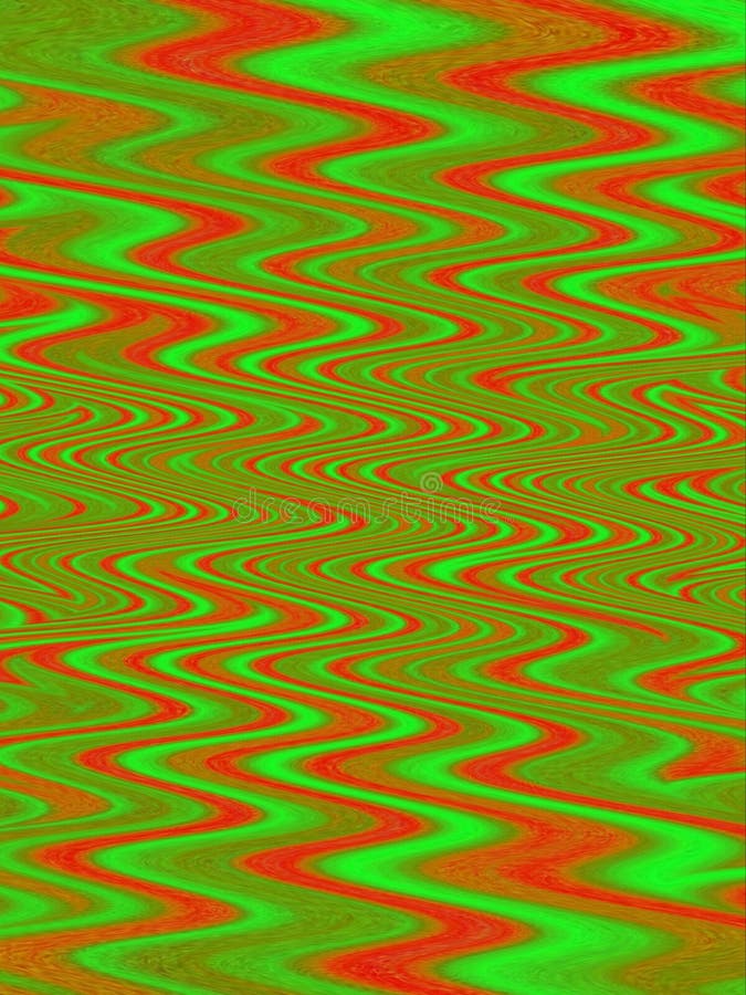 Green Red Abstract Wawy Lines Backgrounds Stock Illustration ...