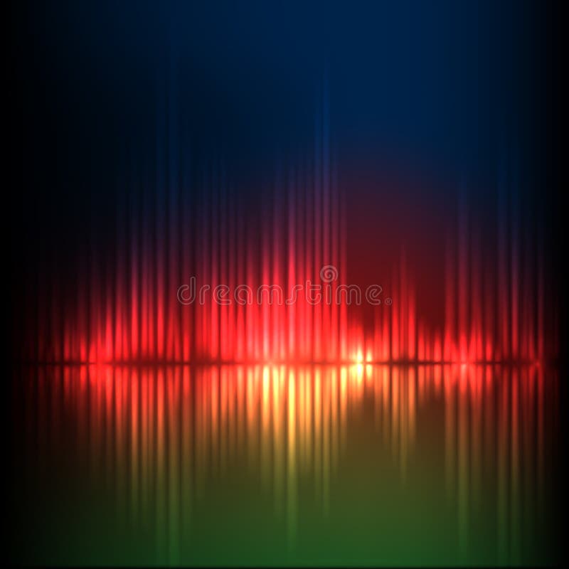 Green-red-blue Wave Abstract Equalizer Background. Stock Vector ... Green-red-blue Wave Abstract Equalizer Background. Stock Vector ...
