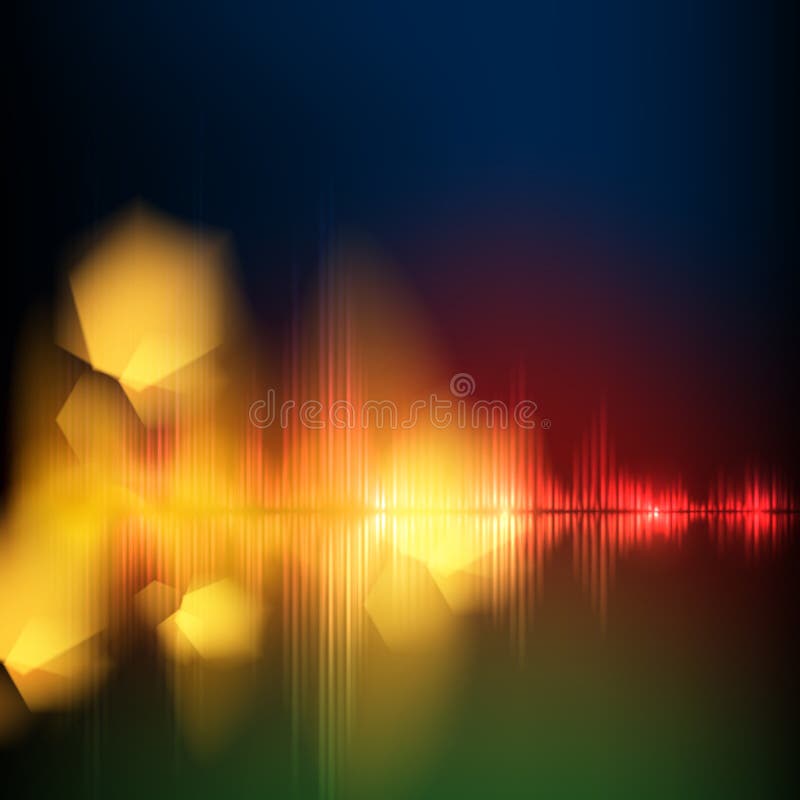 Green-red-blue Wave Abstract Equalizer Background. Stock Vector ... Green-red-blue Wave Abstract Equalizer Background. Stock Vector ...