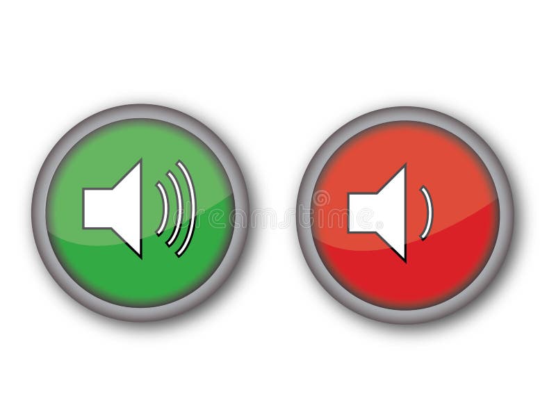 Volume, sound icon stock illustration. Illustration of disco - 30200776