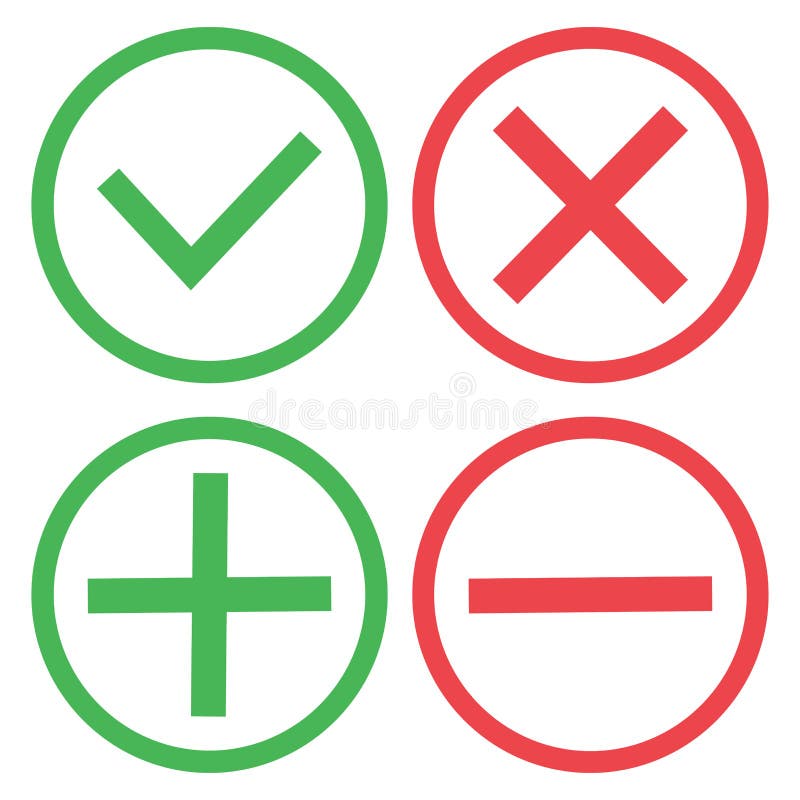 Green and Red Buttons. Green Check Mark and Red Cross. Green Plus and ... Green and Red Buttons. Green Check Mark and Red Cross. Green Plus and ...