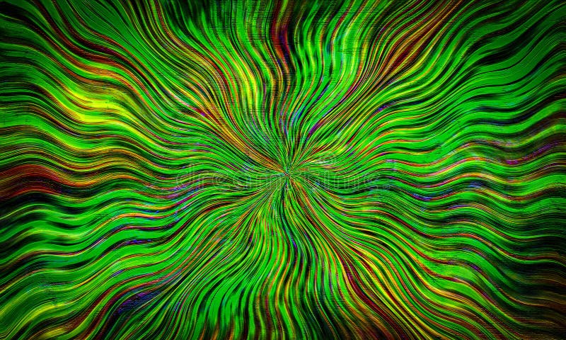 Green and Red Color Sunburst Background Design Stock Illustration ...