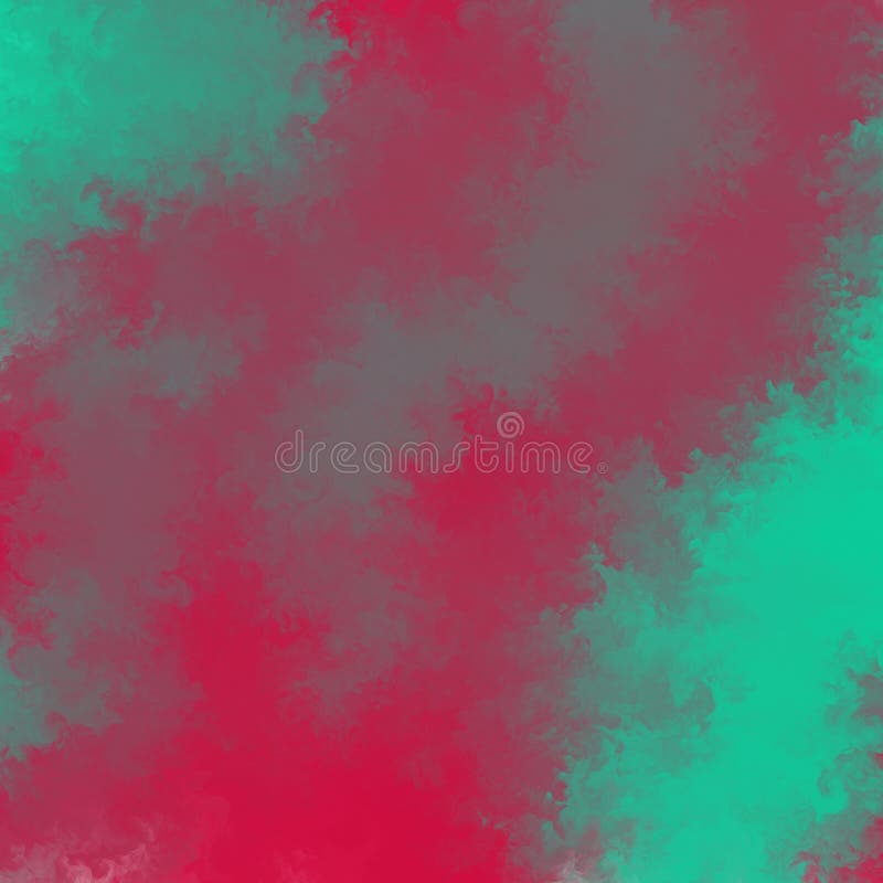Green and Red Colored Abstract Background. Distorted and Liquid Texture ...