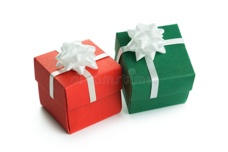 Green and red gift boxes stock image. Image of variety - 34891165