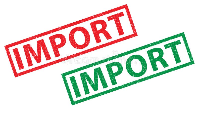 Import Export Stamps Stock Illustrations – 297 Import Export Stamps ...