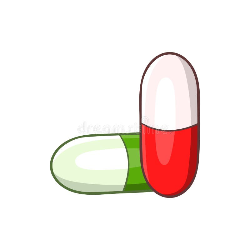 Round Pill Icon Cartoon Style Stock Illustrations – 241 Round Pill Icon ...