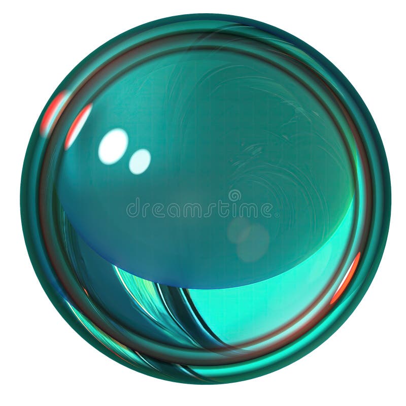 Green Reflection on Glass As Seen from Below Abstract, Dramatic ...