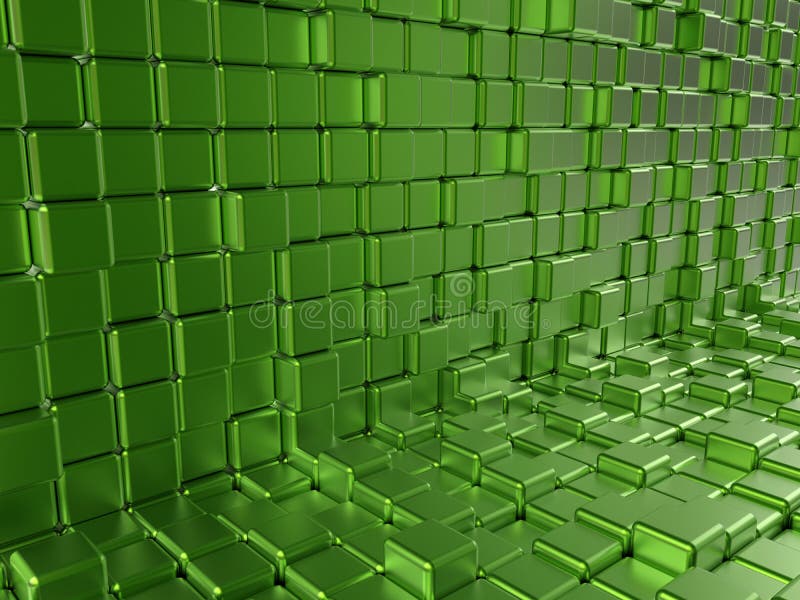 Green Reflective Blocks Stock Illustrations – 198 Green Reflective ...