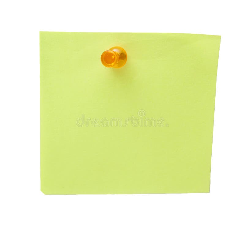 Green reminder note stock photo. Image of reminder, clip - 10562128