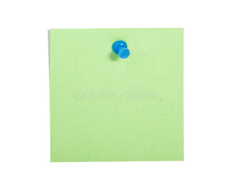 Green post-it note stock image. Image of copy, bulletin - 45634339