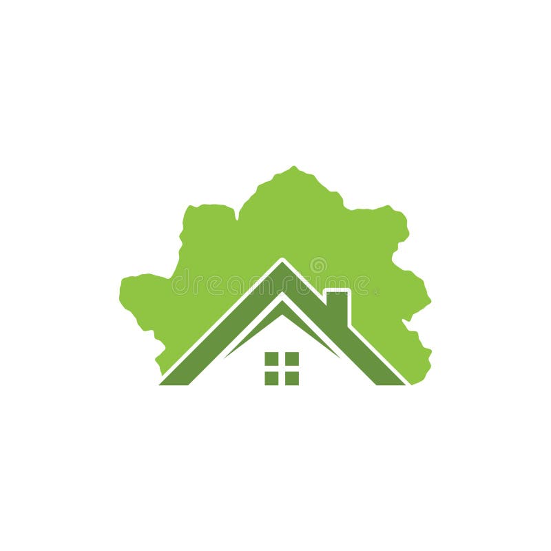 Green Residence Logo Vector Stock Vector - Illustration of construction ...