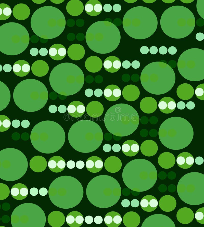 Green retro wallpaper stock illustration. Illustration of decoration ...