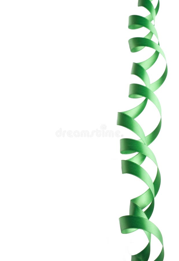 Green Ribbon Border Picture. Image: 6554630