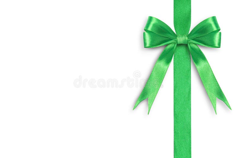 Green ribbon stock image. Image of element, celebrate - 234216887