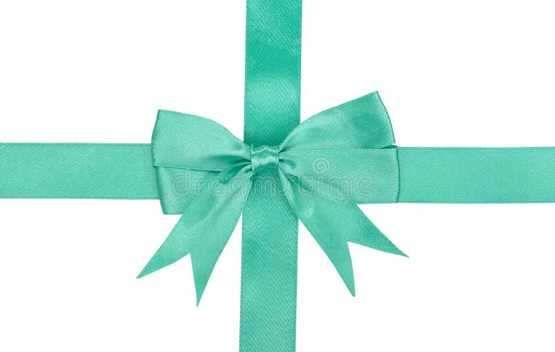 Green ribbon stock image. Image of fabric, birthday, decorated - 59811231