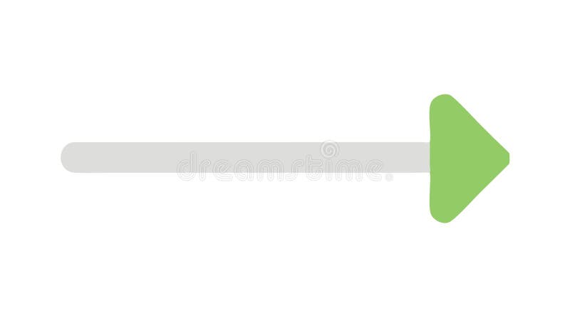 Green Right Arrow Direction Navigation Icon , Vector Design Generative ...