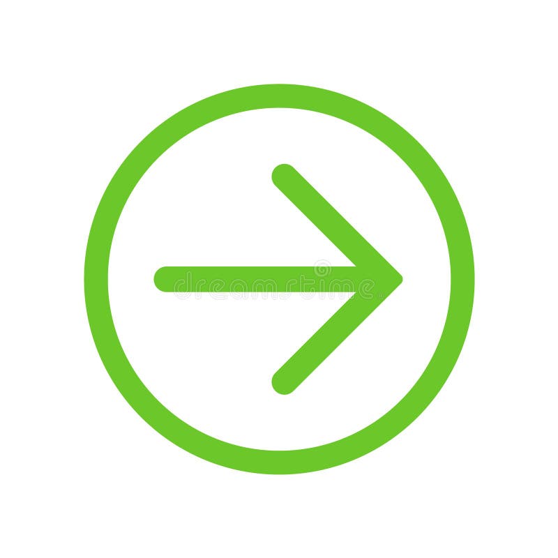 Next Green Square Button Red Ribbon In Middle Stock Illustration ...