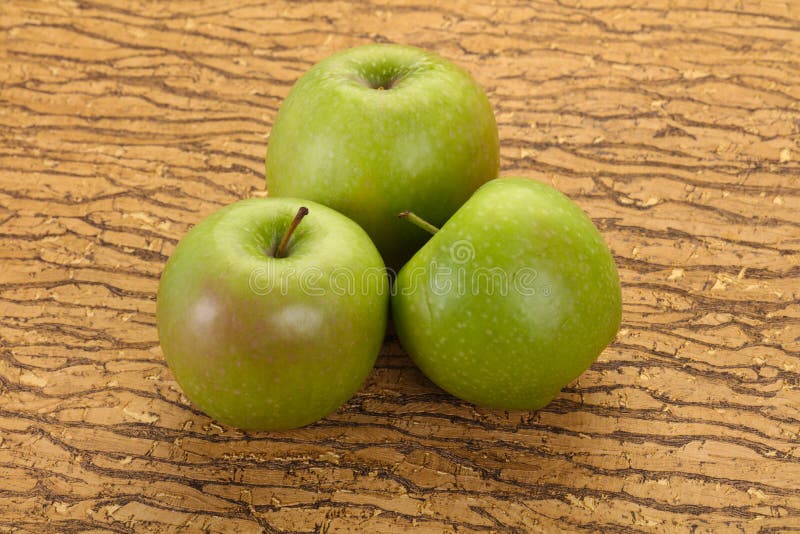 Green ripe apple stock image. Image of isolated, nutrition - 192221173