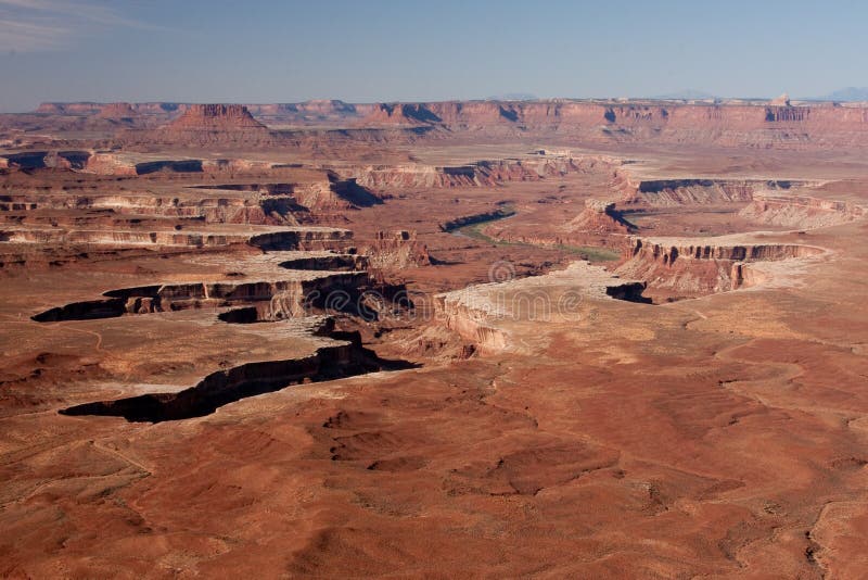 Green River Overlook at Canyonlands Stock Image - Image of park ...