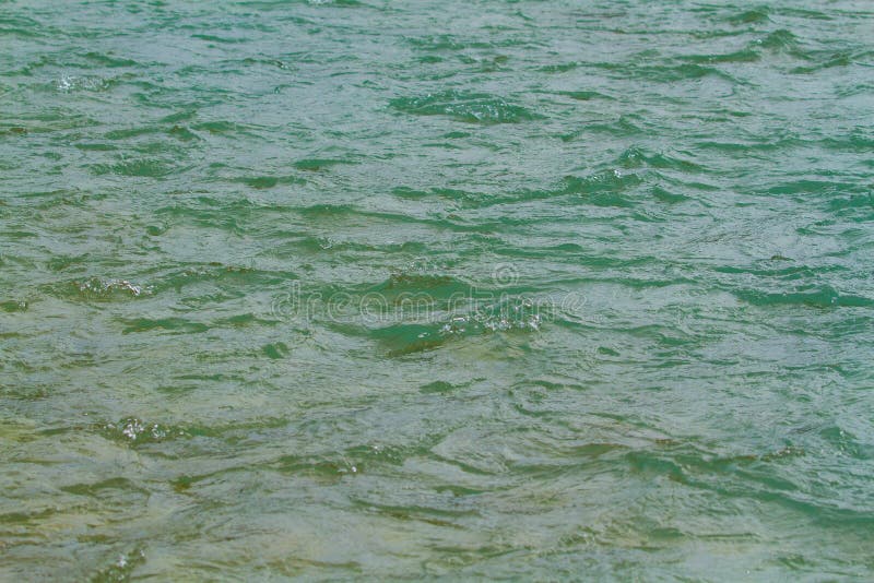 Green River Water Surface with Waves. Stock Image - Image of natural ...