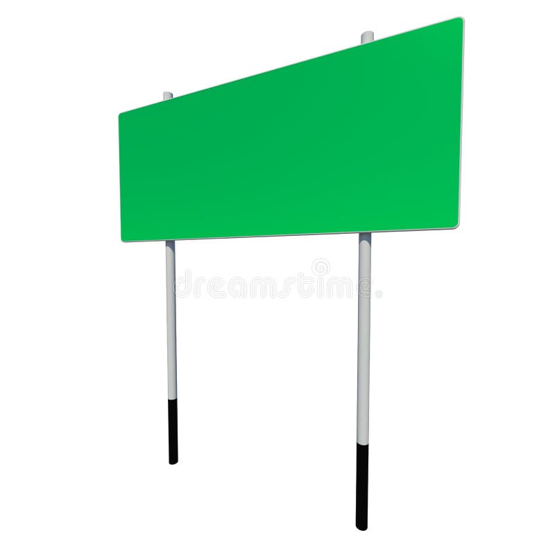 Green road sign stock image. Image of post, road, signboard - 54074747