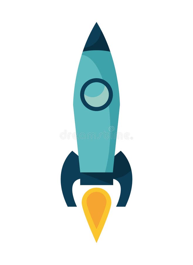 Green rocket start up stock vector. Illustration of green - 247012159