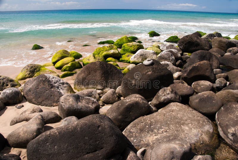Green Rocks stock photo. Image of alga, obscure, vagueness - 260688