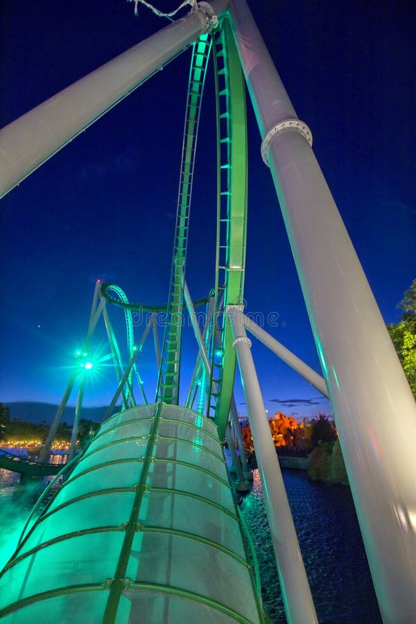 1,852 Coaster Night Roller Stock Photos - Free & Royalty-Free Stock ...