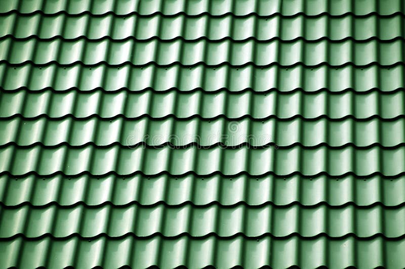 Green roof stock photo. Image of tiling, texture, pattern - 10936532