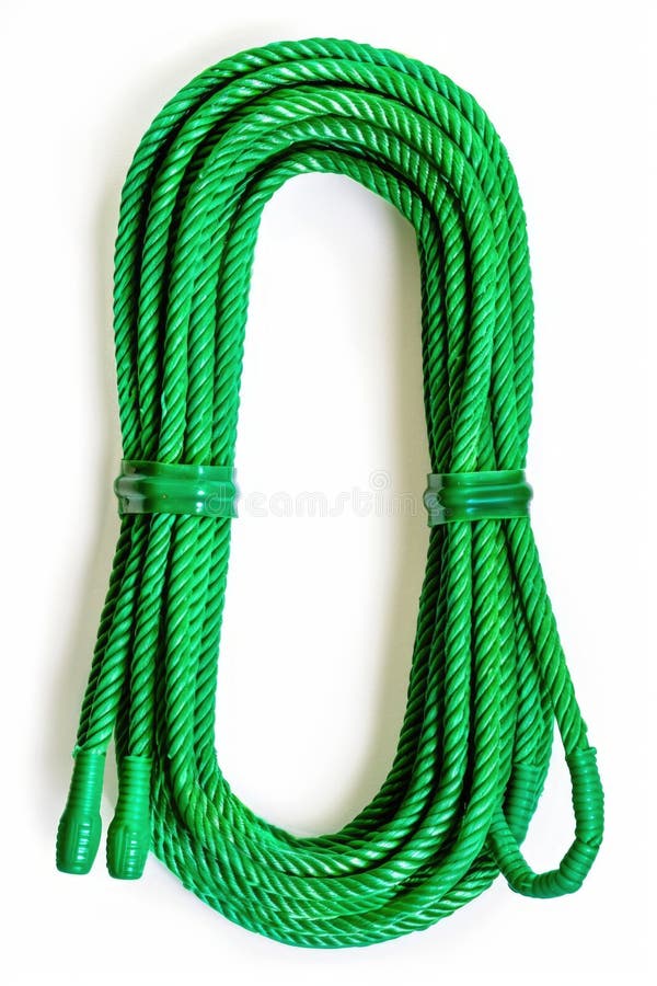 Green Rope on White Surface Stock Photo - Image of element, design ...