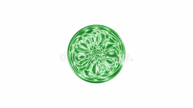 Green Rotating Button. Spinning Disc. Stock Footage - Video of ...