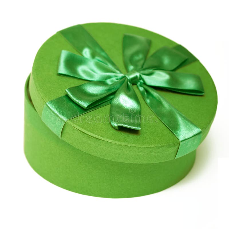 Round Purple and White Gift Box Stock Image - Image of elegant, stripes ...