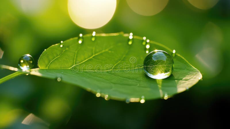 Green round leaf stock illustration. Illustration of generated - 375025568