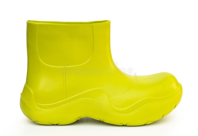 Green rubber boots stock photo. Image of season, concept - 369260726
