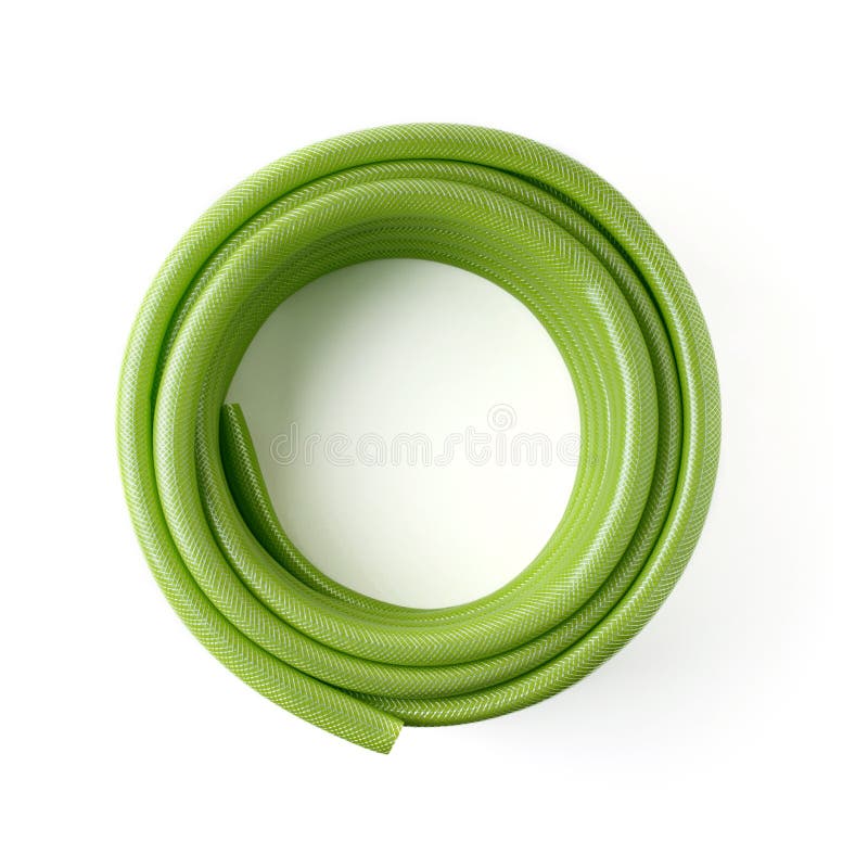 Green rubber tube stock photo. Image of pipe, white, round - 53880458
