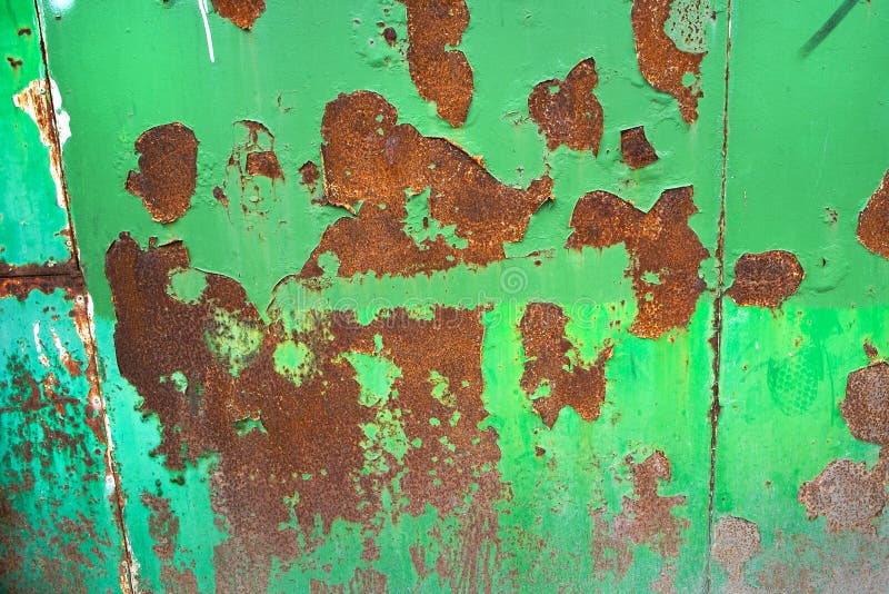 Green Rusty Metal Texture Background Stock Image - Image of rustic ...