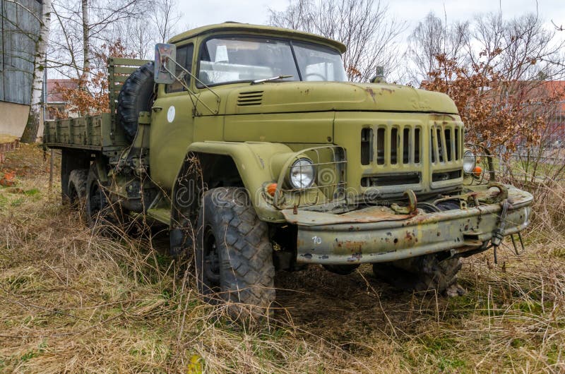 Old and Rusty Military Vehicle Stock Image - Image of ugly ...