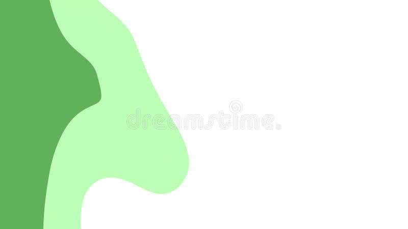Green, Sage and White Simple Animation Wave Wipe Transition Seamless ...