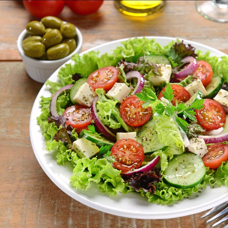 Green salad stock image. Image of diet, delicious, light - 37816799