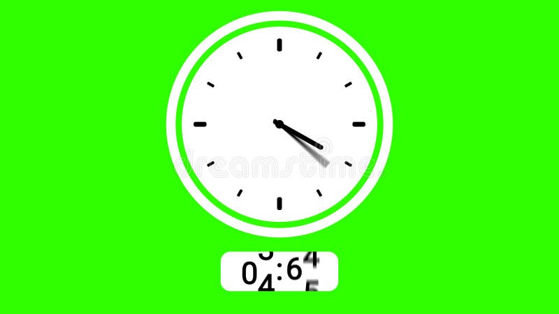 Green Screen Animation Digital Clock and Analog Circle Clock 4:30 Stock ... Green Screen Animation Digital Clock and Analog Circle Clock 4:30 Stock ...
