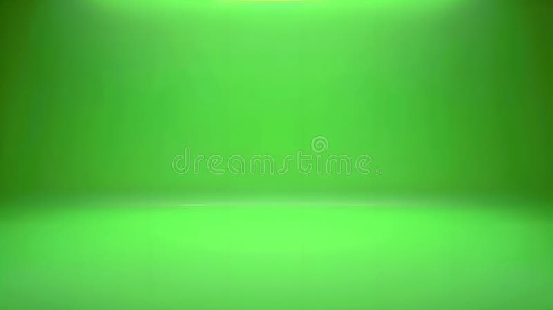 Green Screen Background for Video Editing Stock Illustration ...