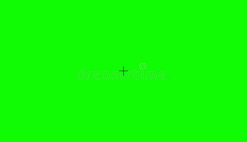 Green Screen Blank Background, Empty Digital Video Template Mockup ...