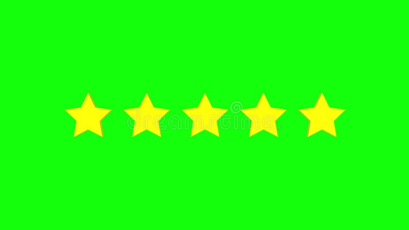 Green Screen Three Star Rating. 3 Star Rating. Customer Feedback Stock ...