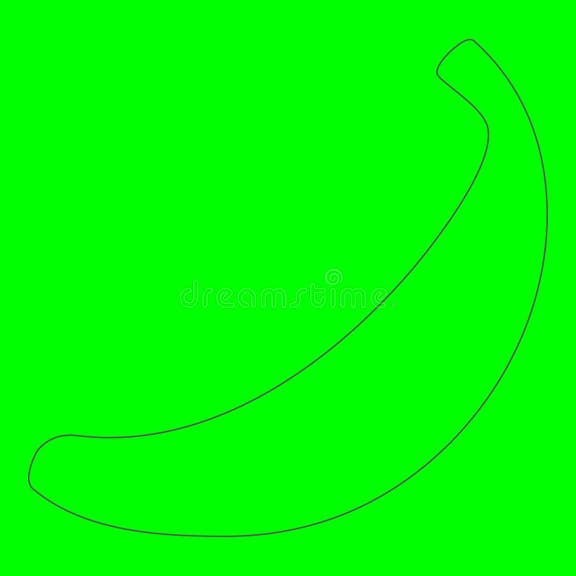 Green Screen Food Objects Outlines Layers Stock Illustration ...