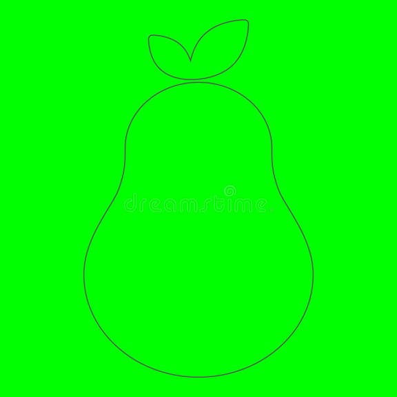 Green Screen Food Objects Outlines Layers Stock Illustration ...