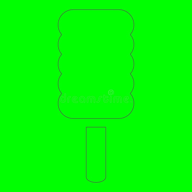Green Screen Food Objects Outlines Layers Stock Illustration ...