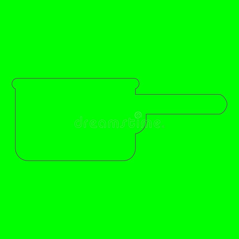 Green Screen Food Objects Outlines Layers Stock Illustration ...